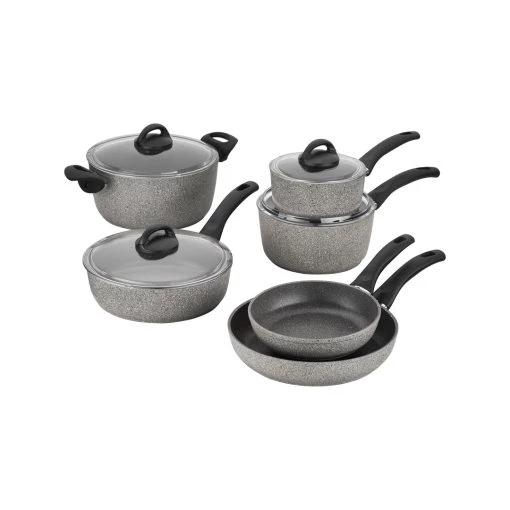 Ballarini Parma 10-Piece Forged Aluminum Nonstick Cookware Set ...